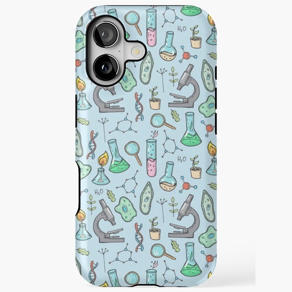 Biology and Chemistry Science Themed Compatible Phone Case for iPhone ...