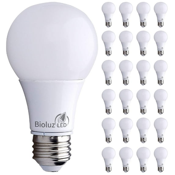 Bioluz LED 40 Watt LED Light Bulbs 5000K Daylight 6 Watts = 40W Light Bulbs N... - Walmart.com