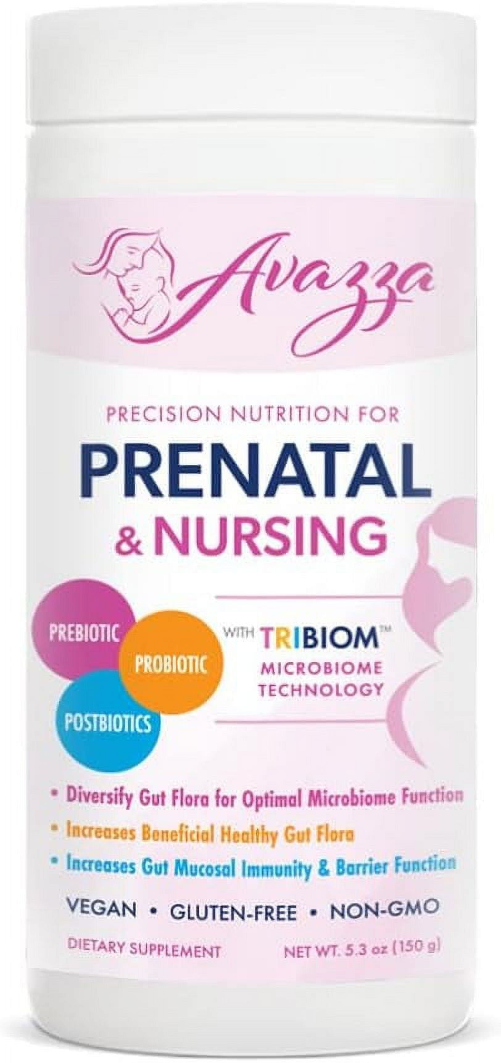 Biom Probiotics Avazza Nursing & Prenatal Probiotic for Women Adults ...