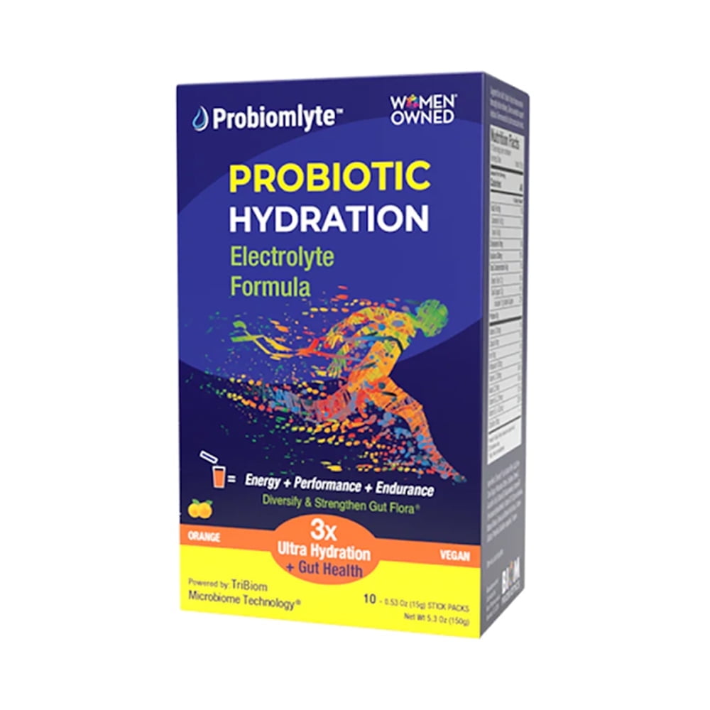 Biom Probiotics Probiomlyte Electrolyte Powder, Orange, 10 Sachet Pack ...