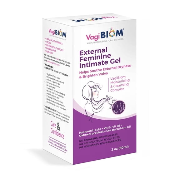 Biom Probiotics Feminine Care Gel with Hyaluronic Acid & Sea Buckthorn ...