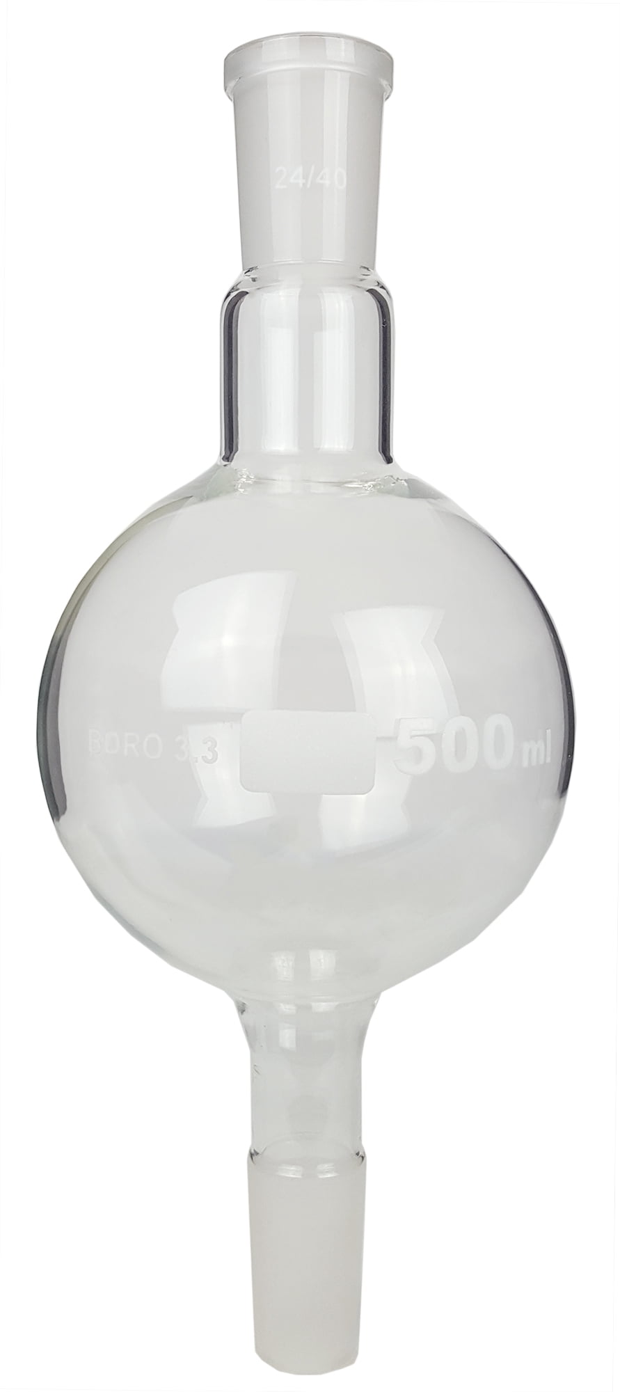 Flask, Biomass 500ml, 24/40 Ground Glass Joint - Walmart.com