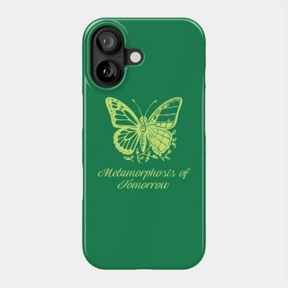 Biomech Butterfly Solarpunk Nature Tech Design Case for iPhone 11,12,13 ...