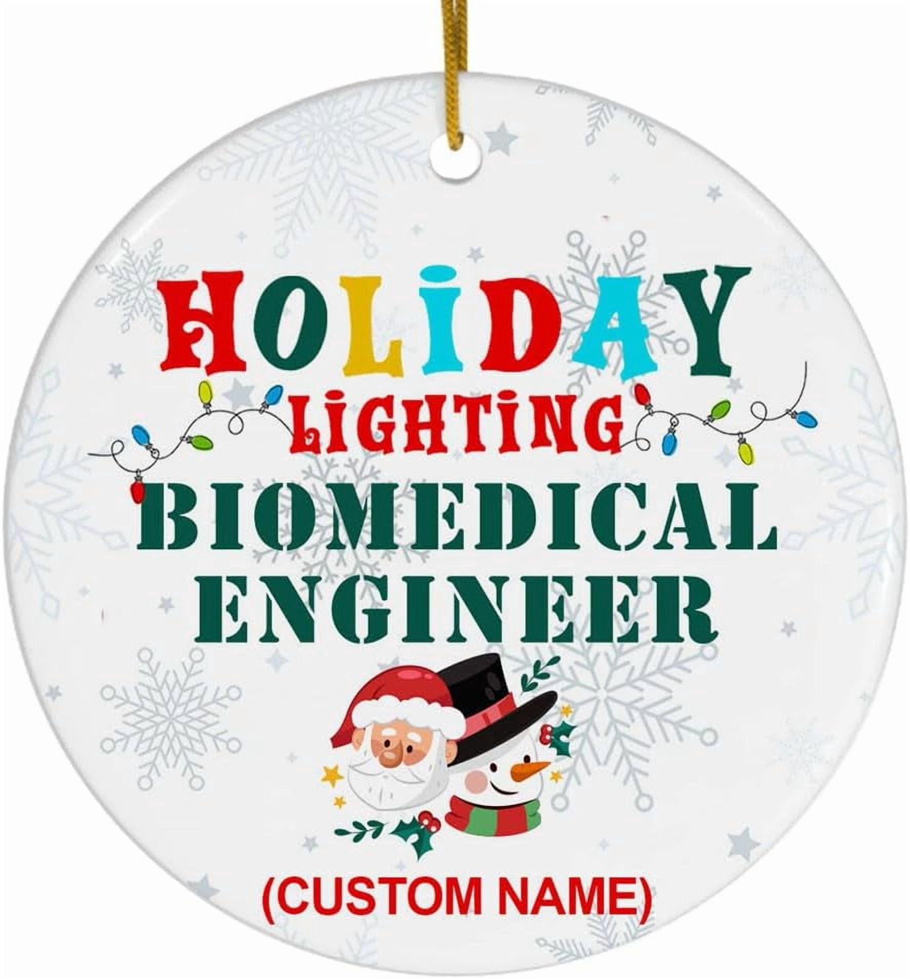 Biomedical Engineer Christmas Ornaments 2025 for Women Friendship ...