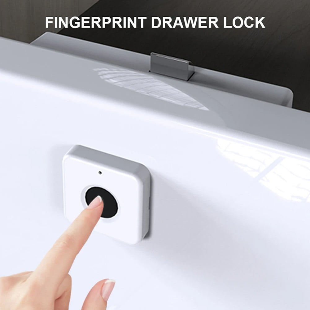 Biometric Drawer Lock With Rgb Light And Flexible Fingerprint ...