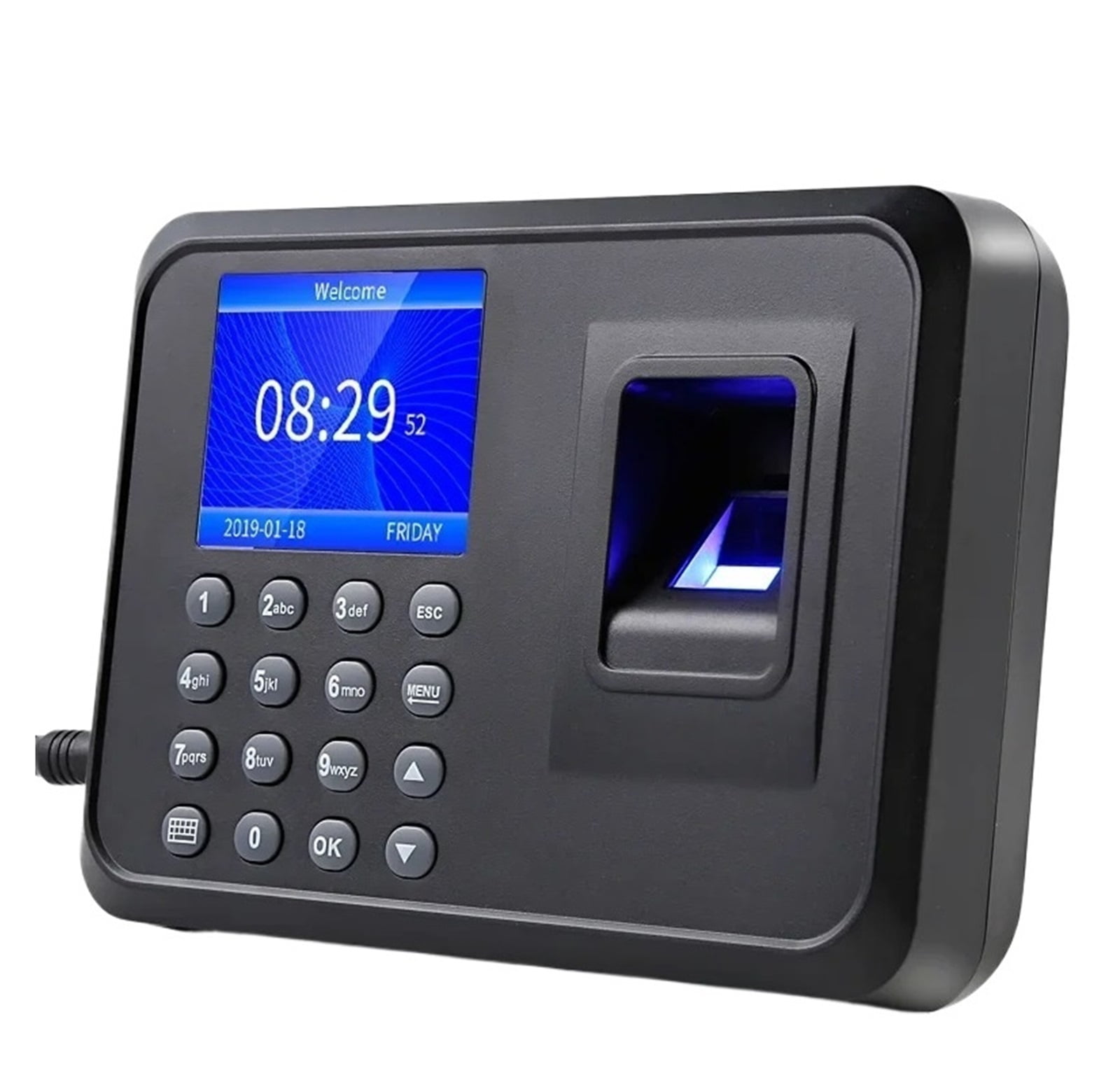Biometric Fingerprint Attendance Punch USB Time Clock Office System ...