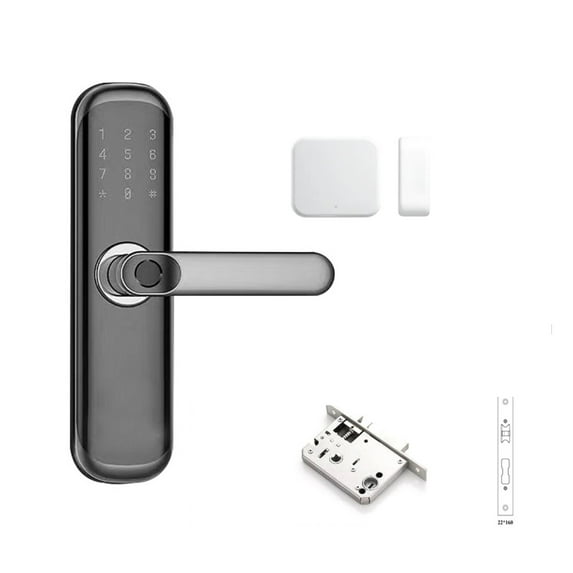 Biometric Fingerprint Digital Keypad Keyless Entry Code Smart Door Lock ...