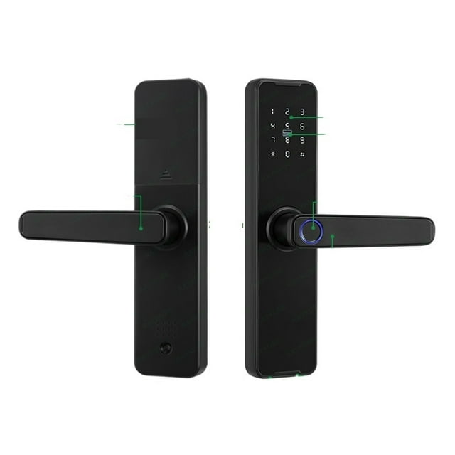 Biometric Fingerprint Door Lock K7 Pro+ Smart Lock Tuya App Remote ...