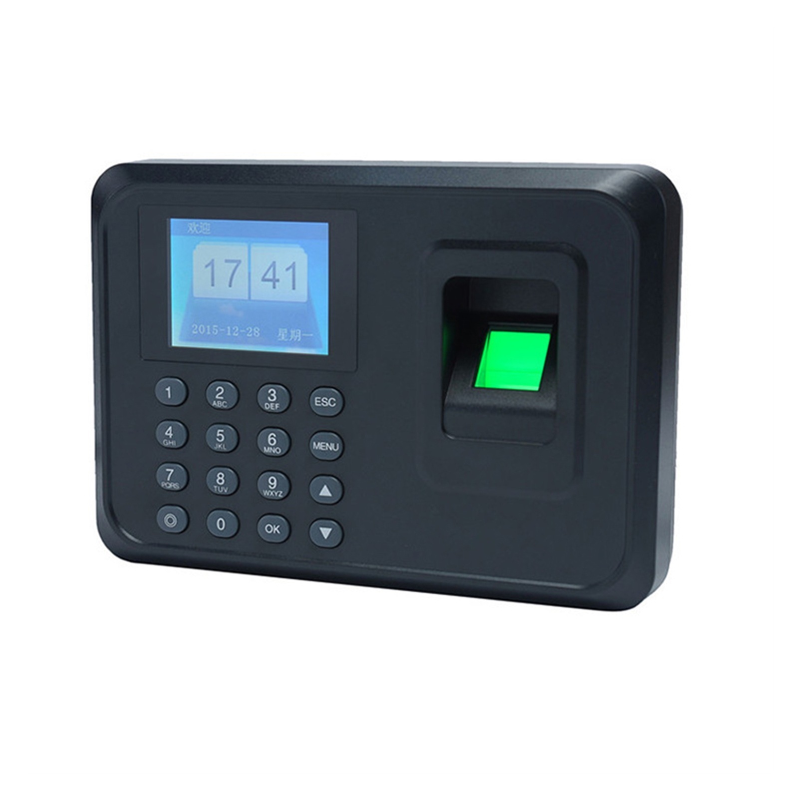 Biometric Fingerprint Office Employee Time Attendance Machine Code ...