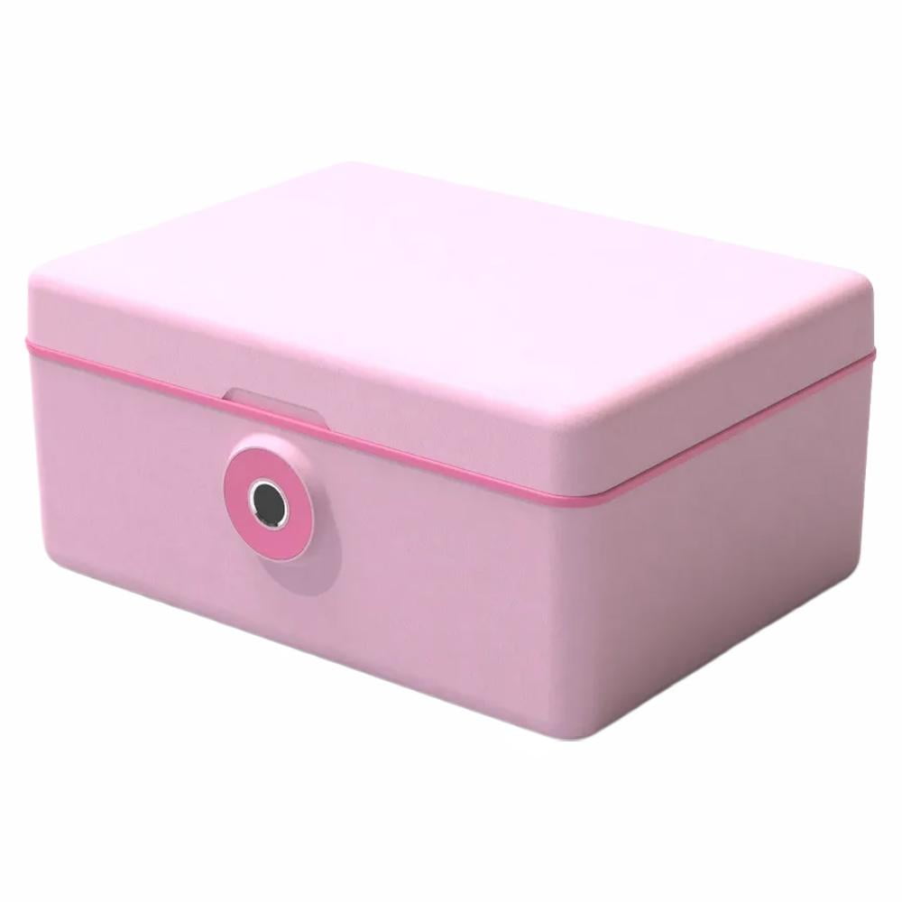 Biometric Fingerprint Safe Box Mini Safe Money Cash Jewelry Security ...