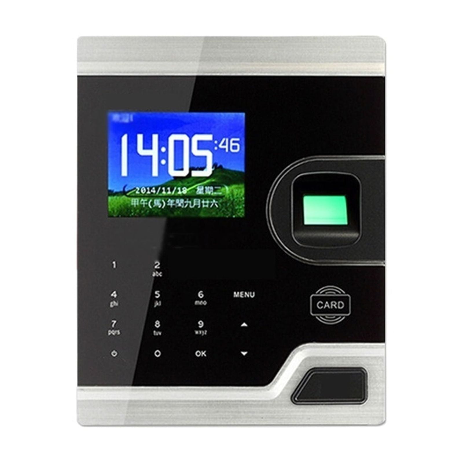 Biometric Fingerprint Time Attendance Clock Recorder Time Clock ...
