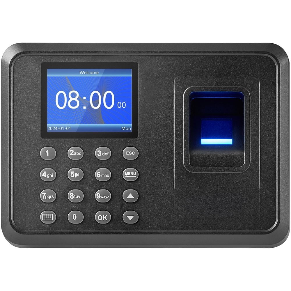 Biometric Fingerprint Time Clock for Small Business - USB Automatic ...