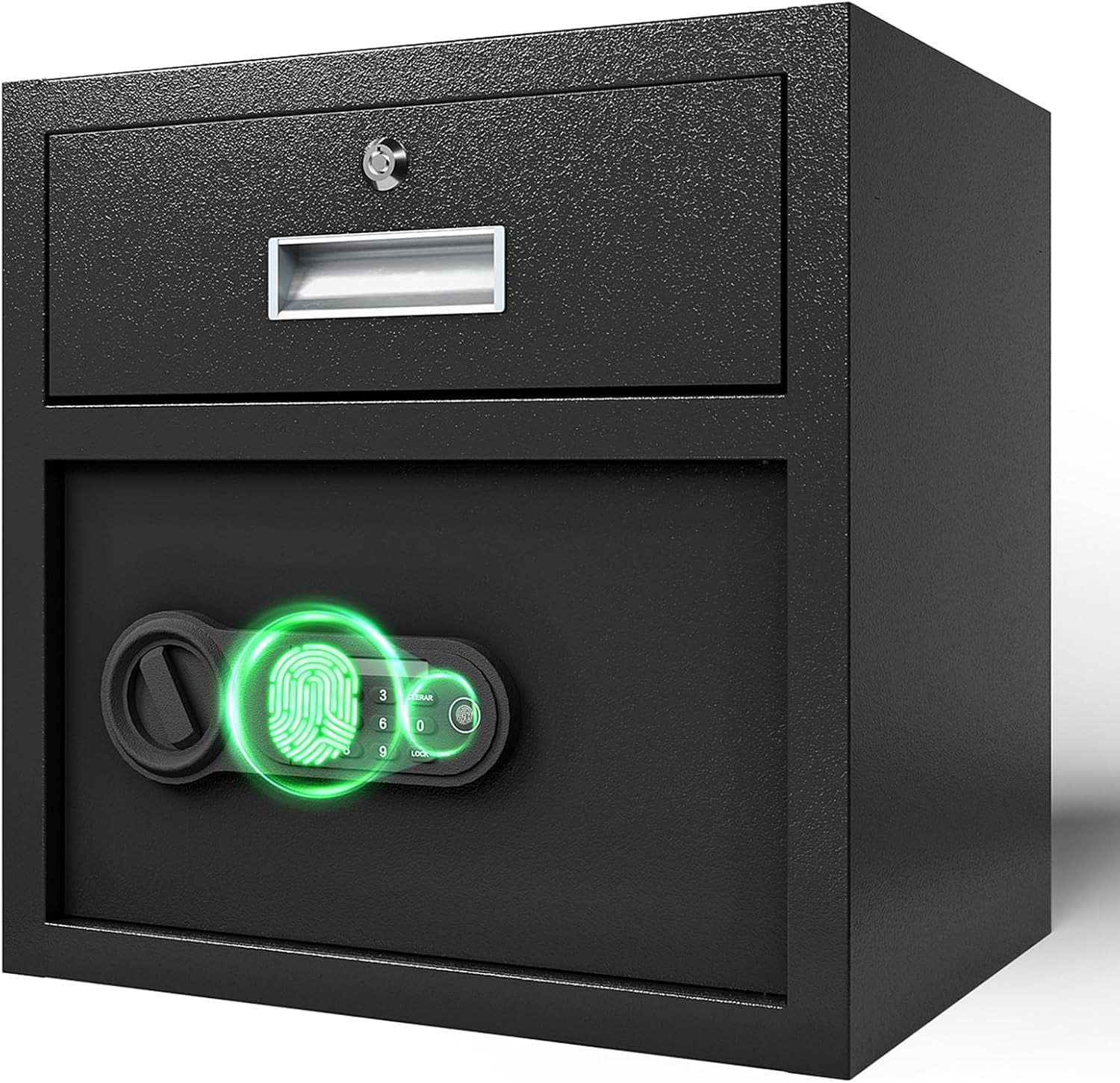 Biometric Home Safe, 1.7 Cubic Feet Multi-Function Safes, Fingerprint ...