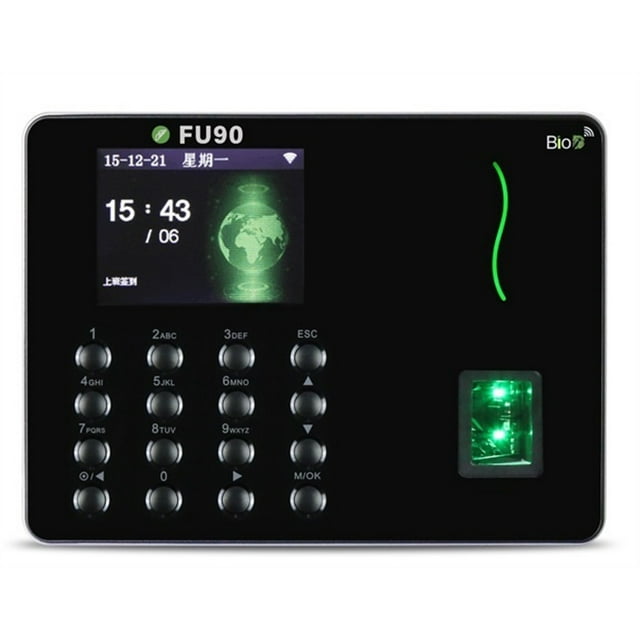 Biometrics Time Clock Time Clocks For Employees Small Business FU90 ...