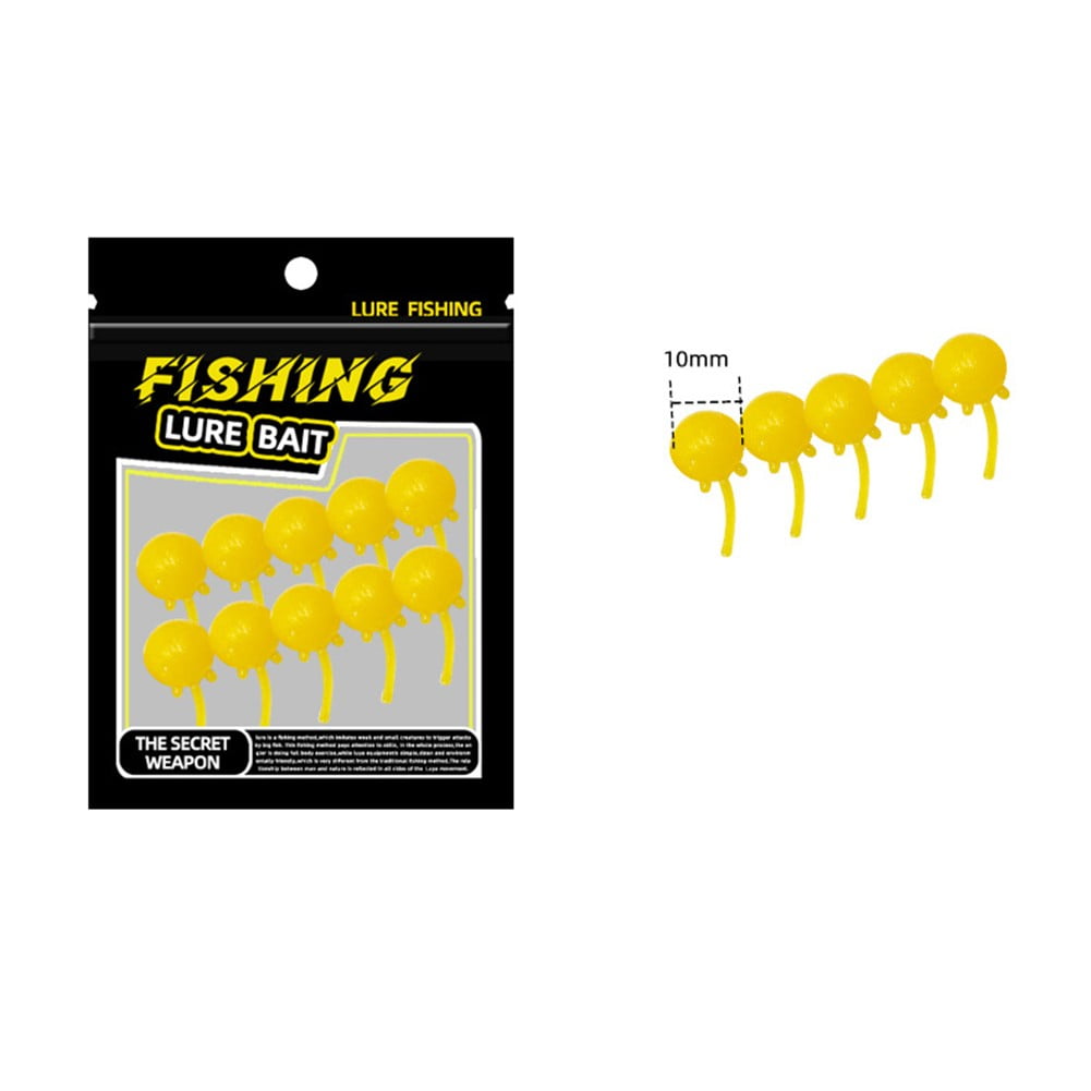 Biomimetic Dynamic Fishing Soft Bead Lure Set - 3 Sizes, Lifelike ...