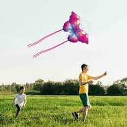 Hengda 49ft Green Big Snake Kite for Kids & Adults, Polyester, Perfect ...
