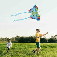 Assorted Flying Kite Pack by Fun Express, 28 x 28 with 54 in Tails ...