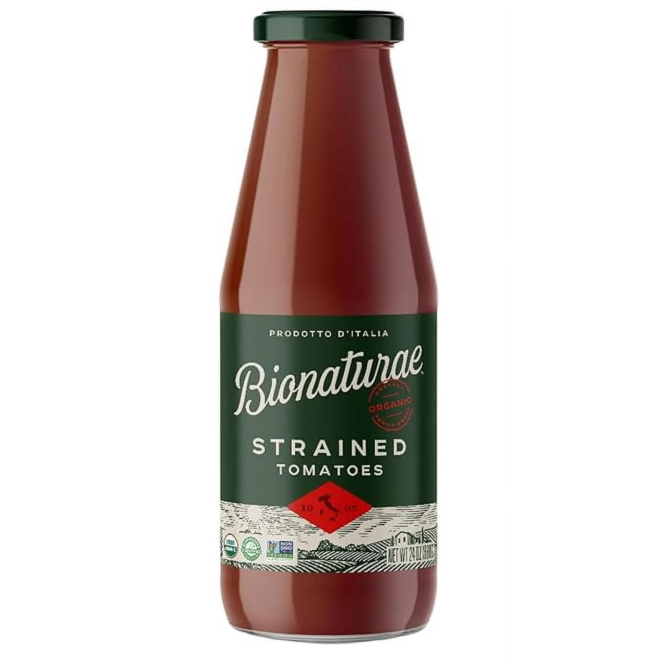 Bionaturae Organic Strained Tomatoes -- 24 fl oz - Walmart.com