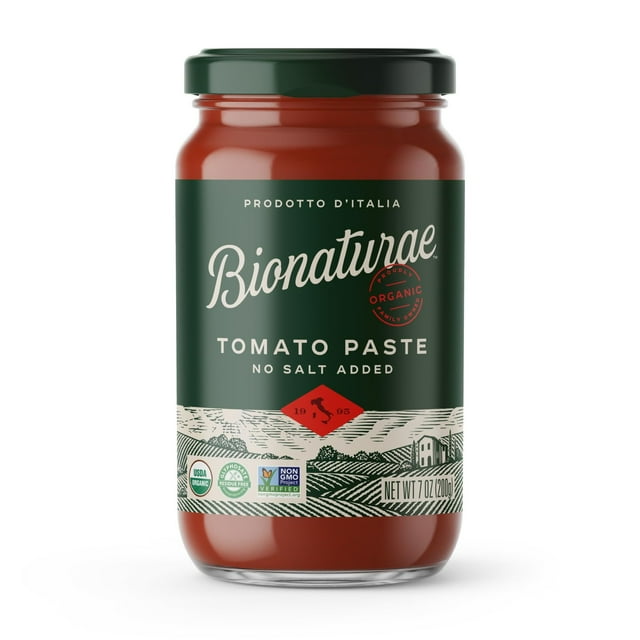 Bionaturae Organic Tomato Paste - No KKS1 Salt Tomato Paste, Tomato ...
