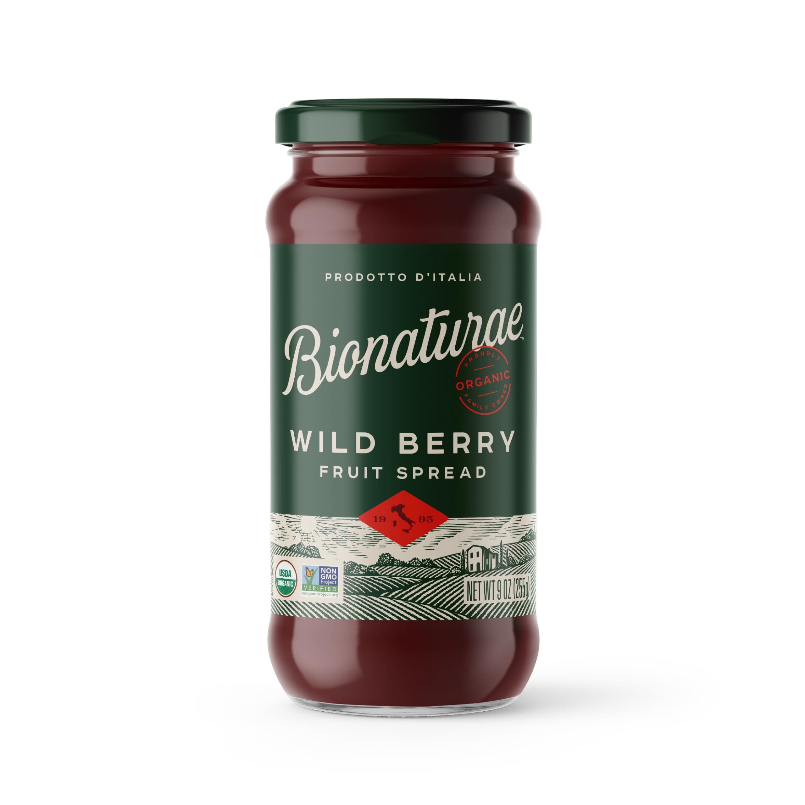 Bionaturae Organic Wild SCH4 Berry Fruit Spread - Jelly Organic, Non ...