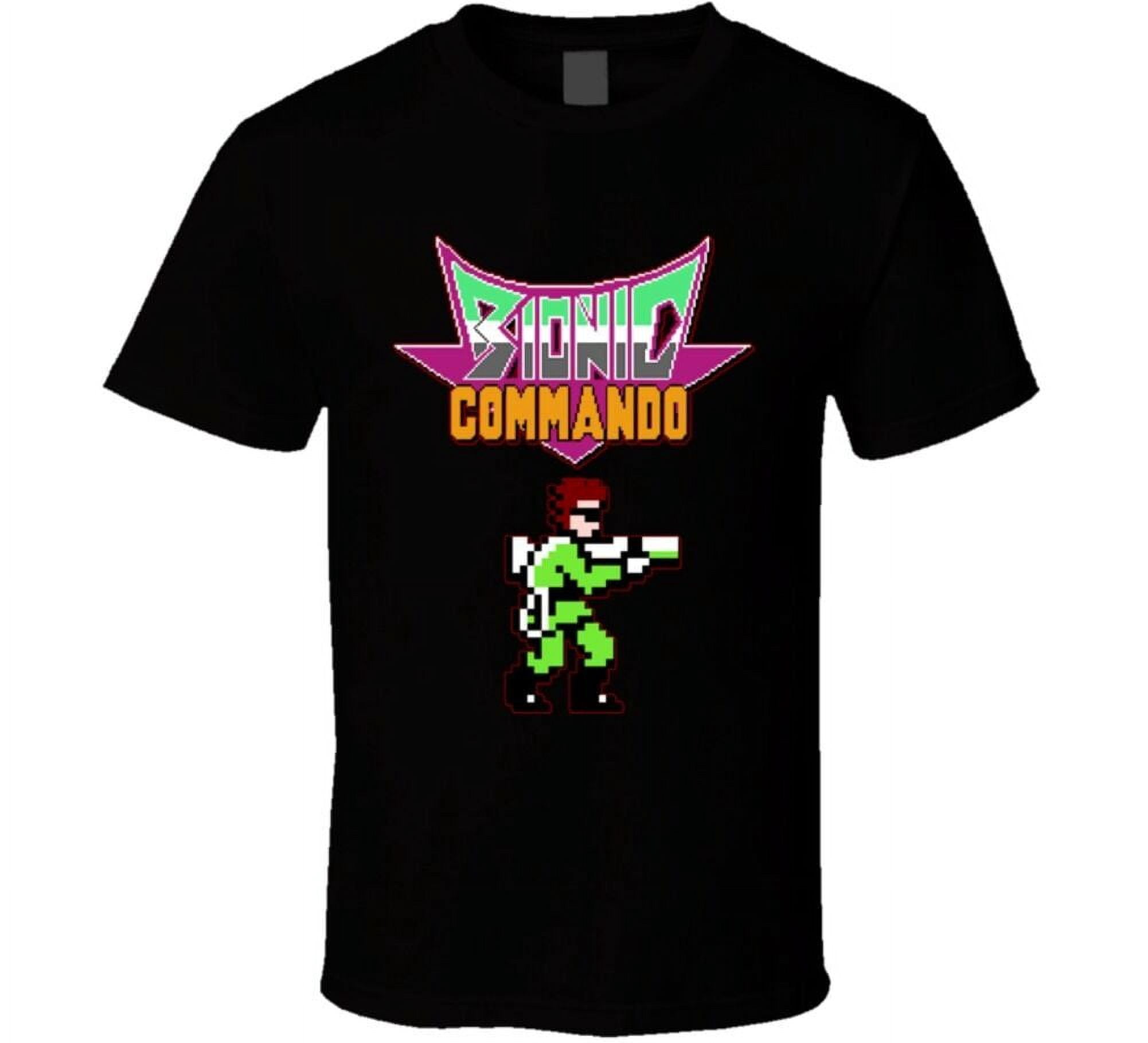 Bionic Commando NES Classic Video Game T Shirt - Walmart.com