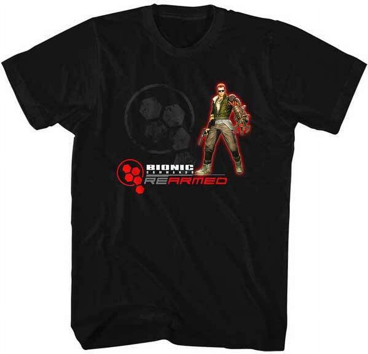Bionic Commando Rearmed X Box NES Video Game Men's T Shirt Gamer Merch ...