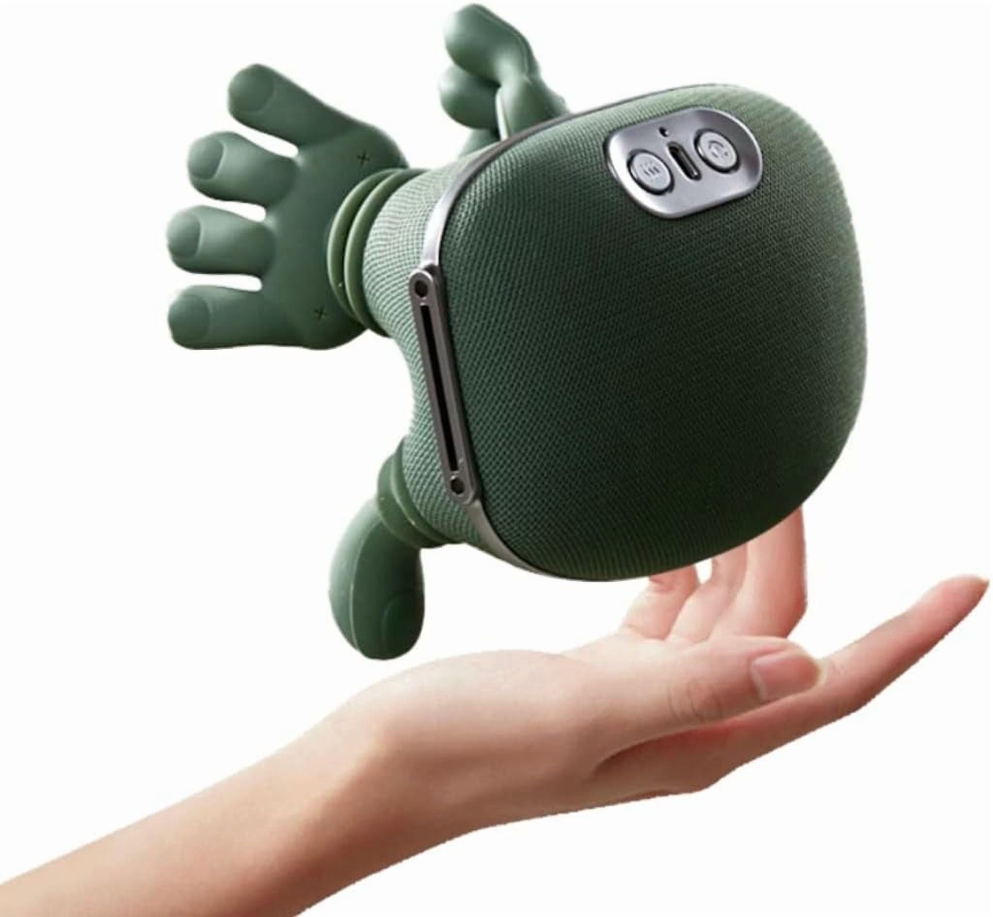 Bionic Heated Massager Portable Shiatsu Neck And Back Massager Electric Deep Tissue 4d