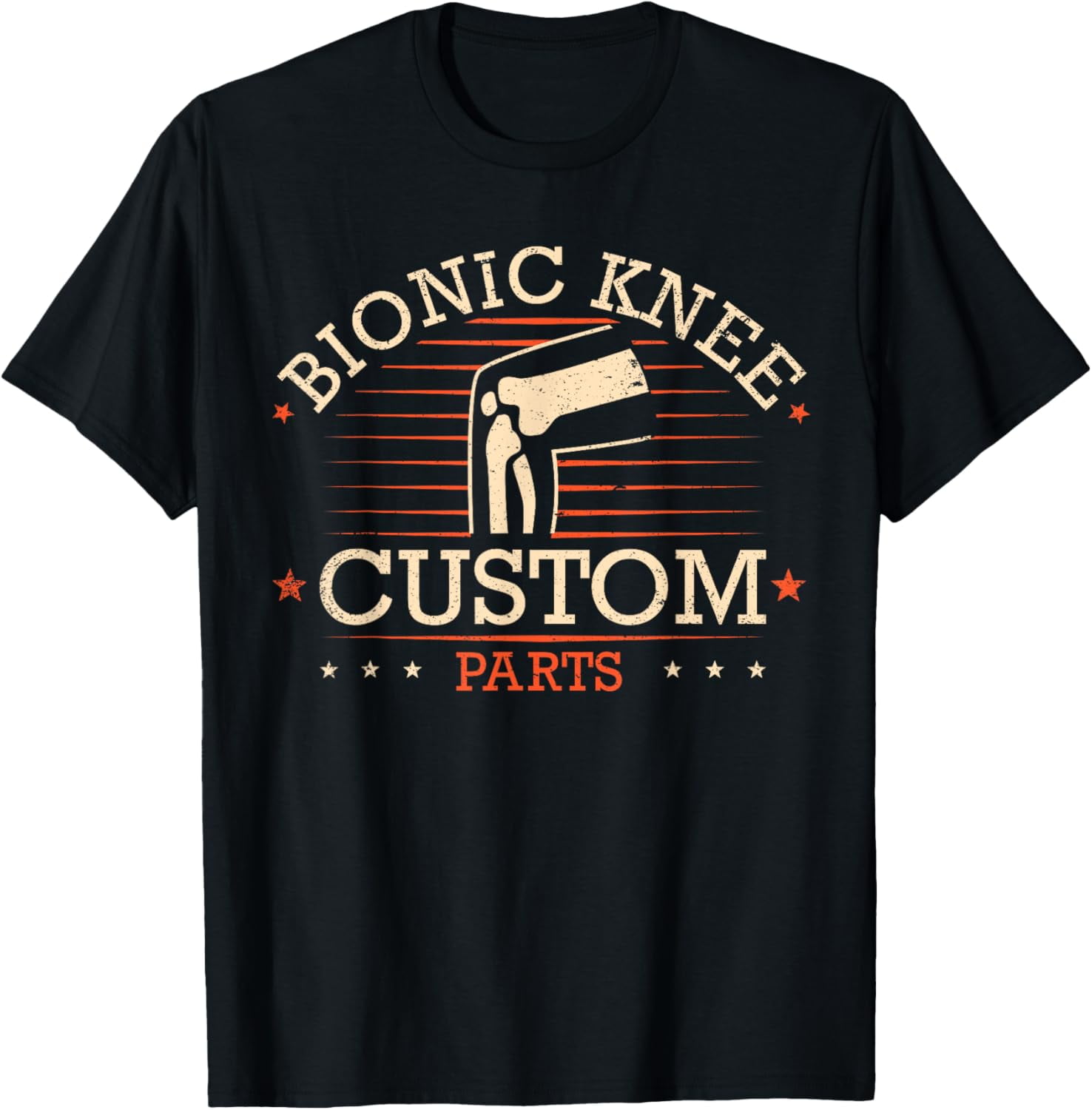 Bionic Knee Club Custom Parts | Knee Replacement Surgery T-Shirt ...