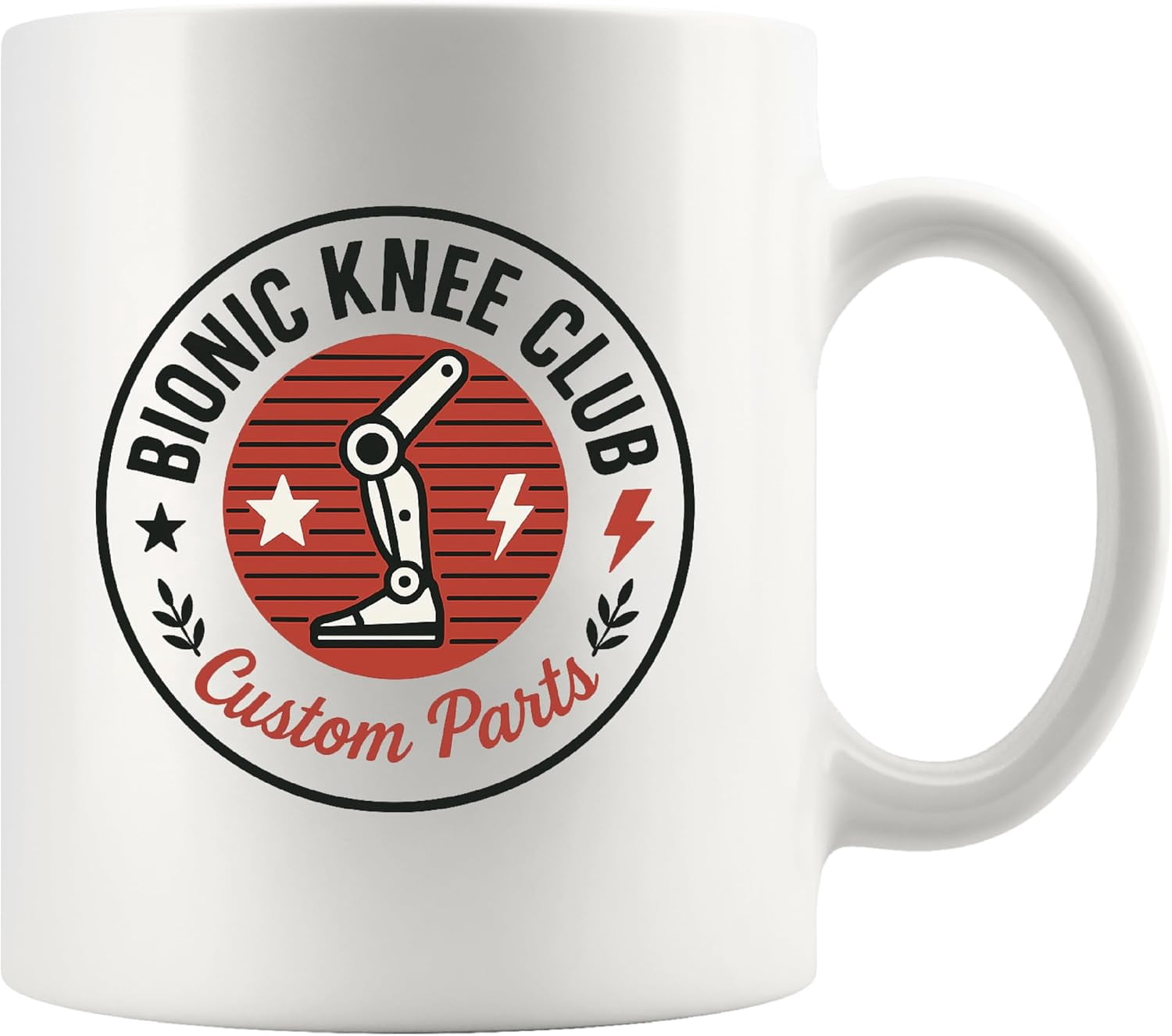 Bionic Knee Club Custom Parts Knee Surgery Recovery Gifts For Patients ...