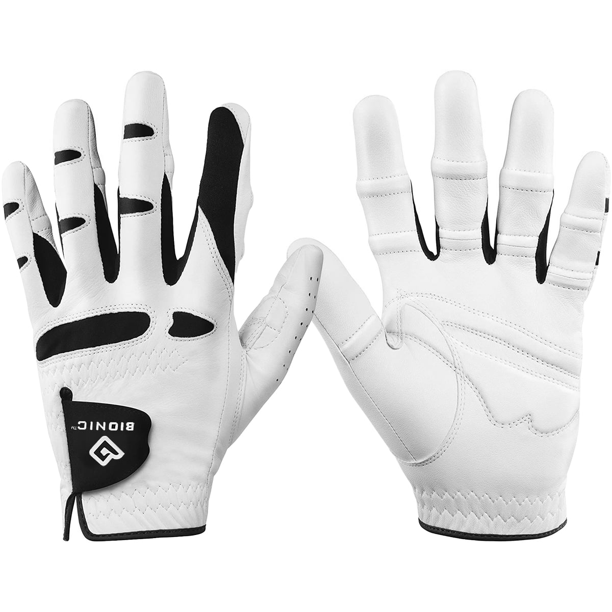 Bionic Men's Left Hand Stable Grip 2.0 Golf Glove - Large - White ...