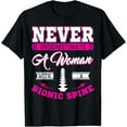 Bionic Spine Surgery Survivor Back Spinal Fusion Recovery T-Shirt ...
