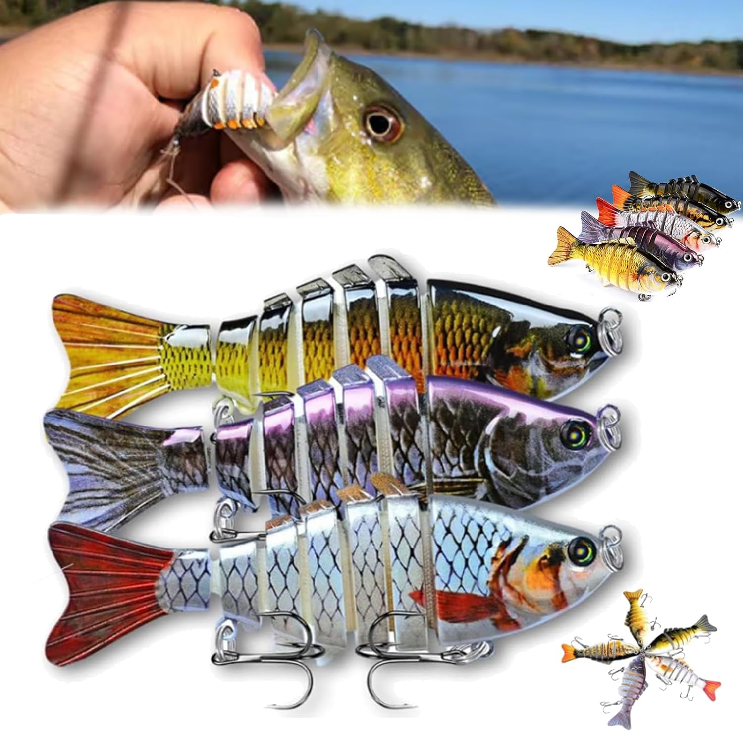 Bionic Swimming Bait, 2025 New Bionic Swimming Lure, Bionic Fishing ...