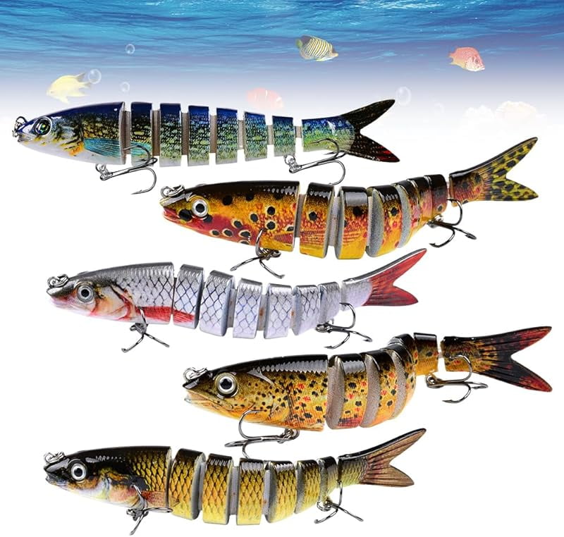 Bionic Swimming Lure, 2025 New 3D Robotic Fishing Lure Bait for ...