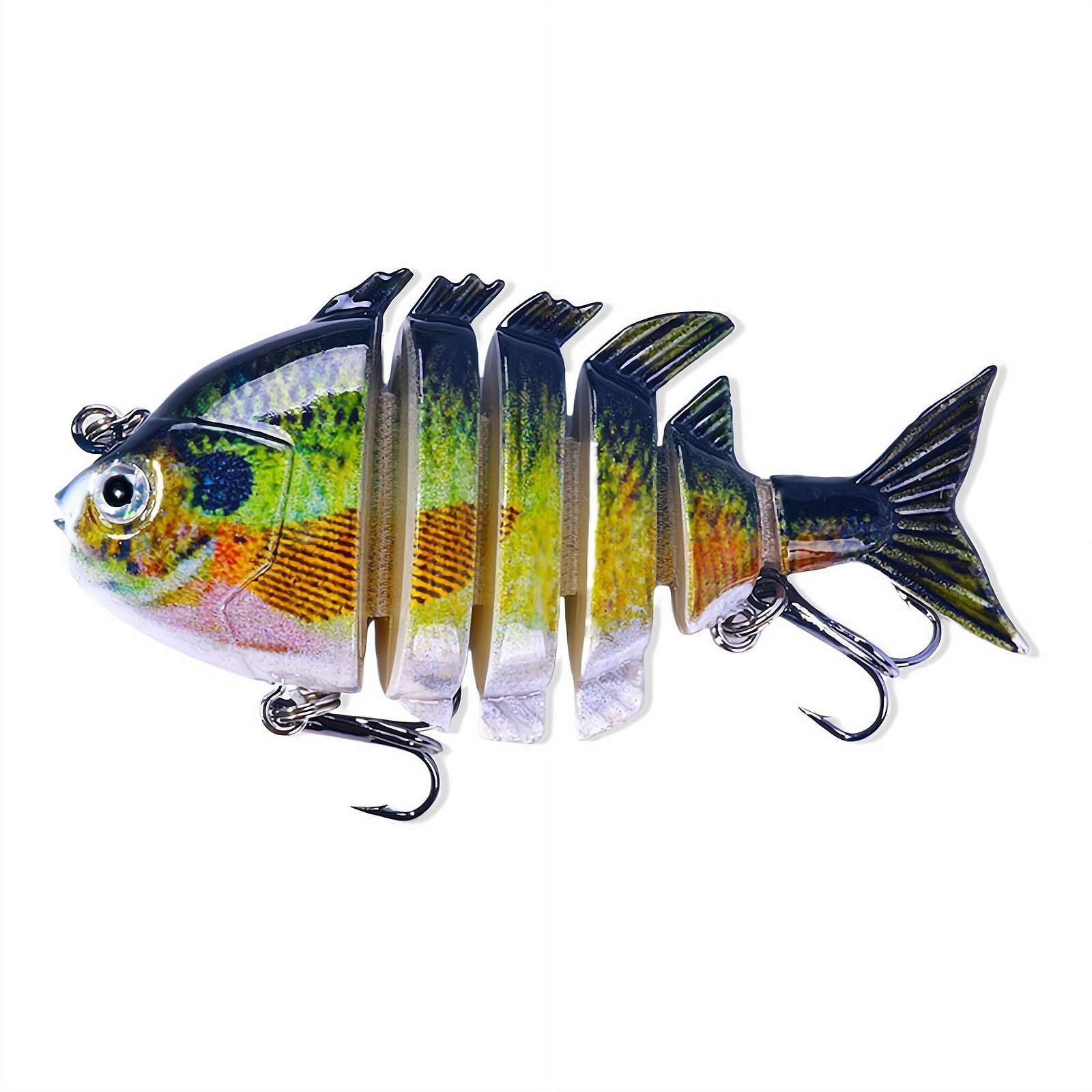 Bionic Swimming Lure, 3D Bionic Swimming Lure Swims, Reusable Fishing ...