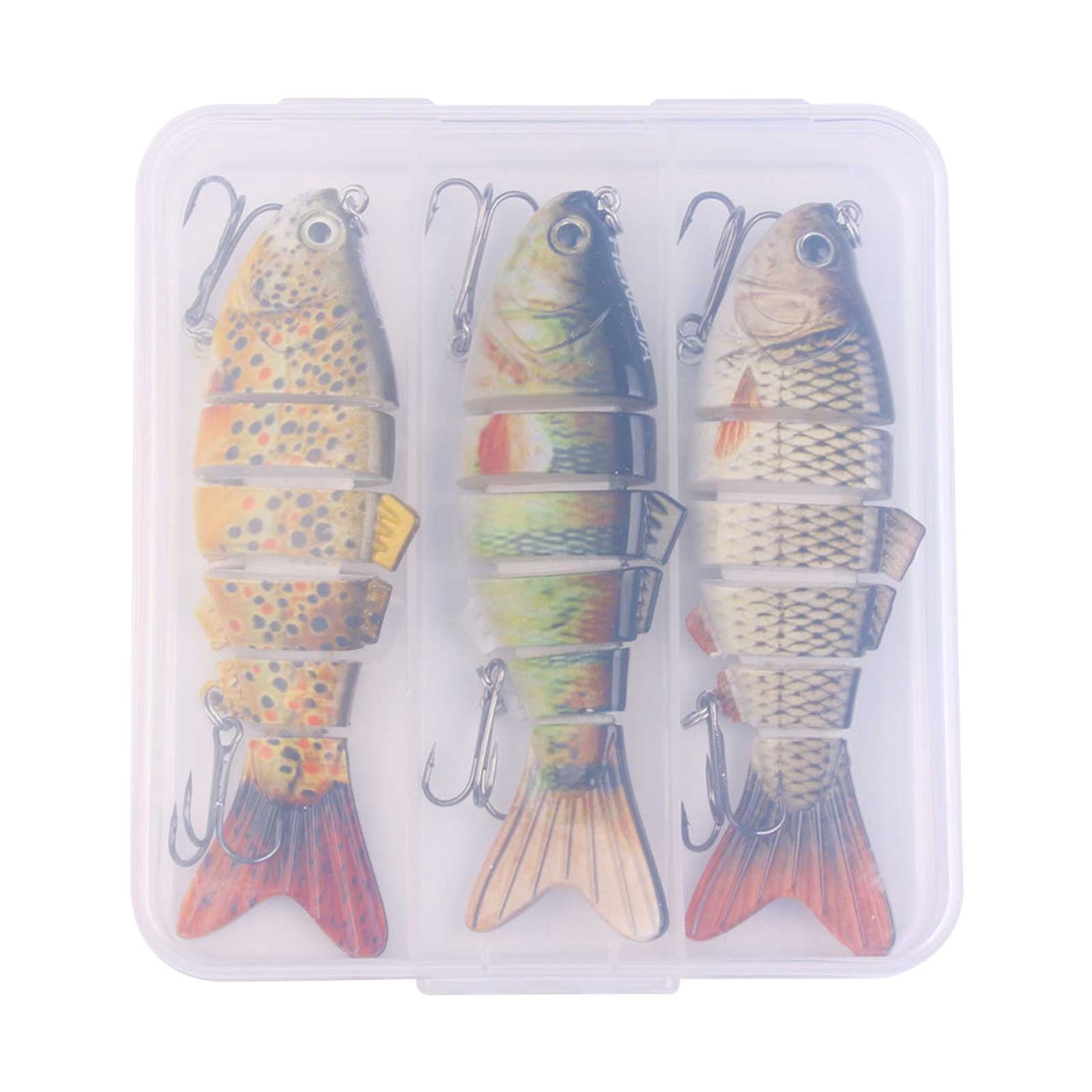 Bionic Swimming Lure -Bait 3PCS Fishing 10cm/18g Bait Wobblers For ...