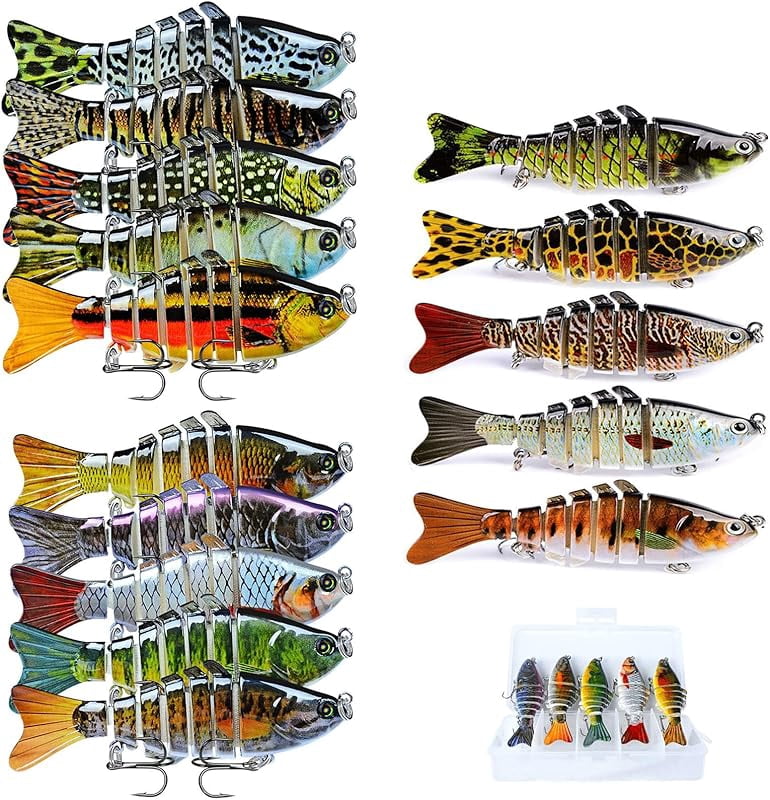 Bionic Swimming Lure, Bionic Swimming Bait, Fishing Gear 3D Lifelike ...