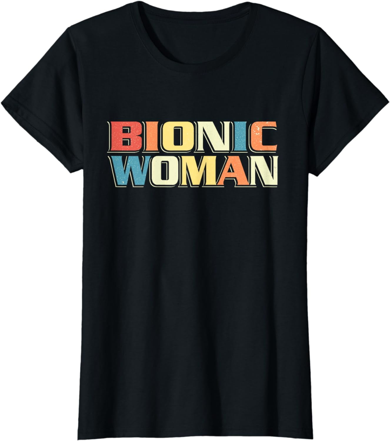 Bionic Woman - Get Well Hip Replacement Surgery Recovery T-Shirt ...