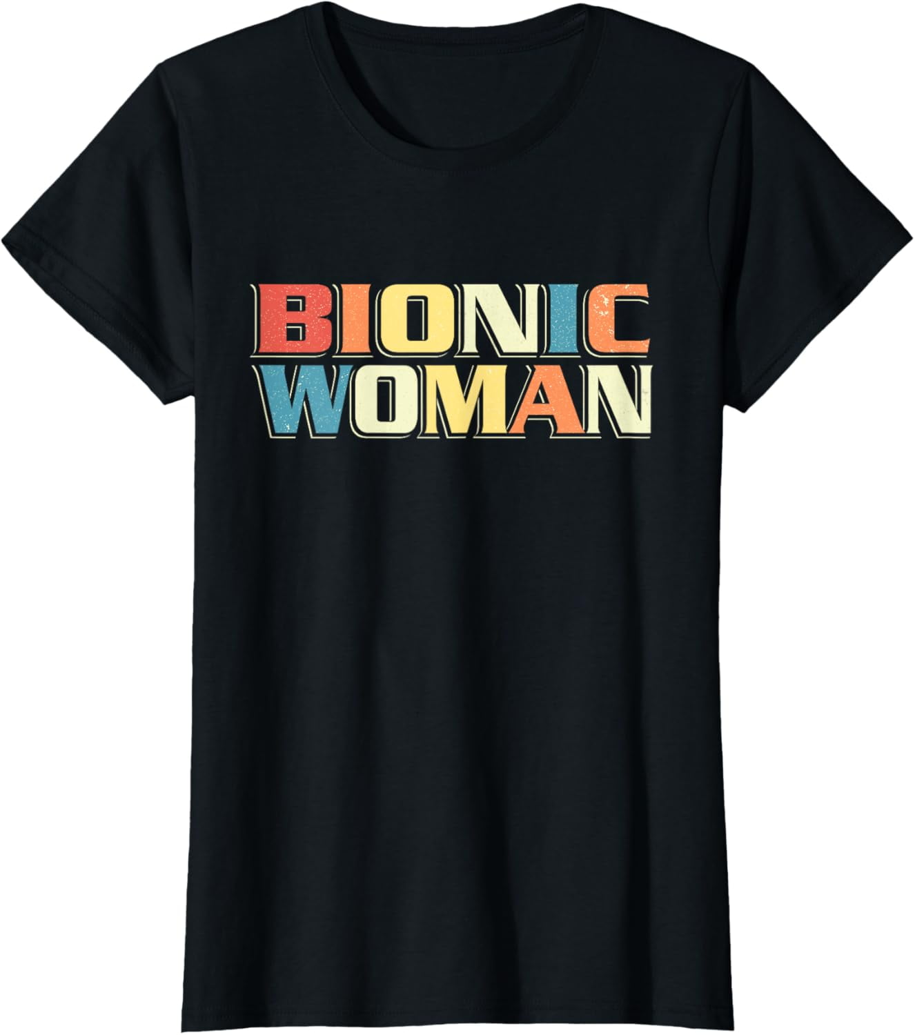 Bionic Woman - Get Well Hip Replacement Surgery Recovery T-Shirt ...