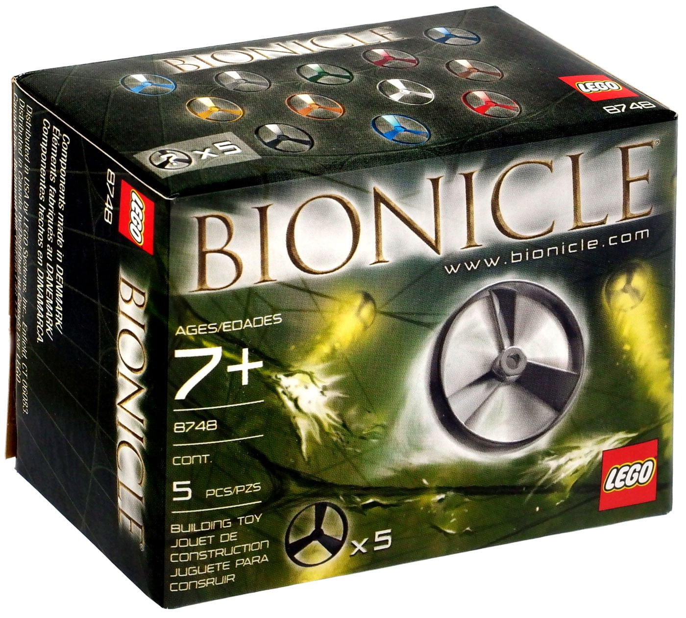 Bionicle Rhotuka Spinners Set LEGO 8748 - Walmart.com