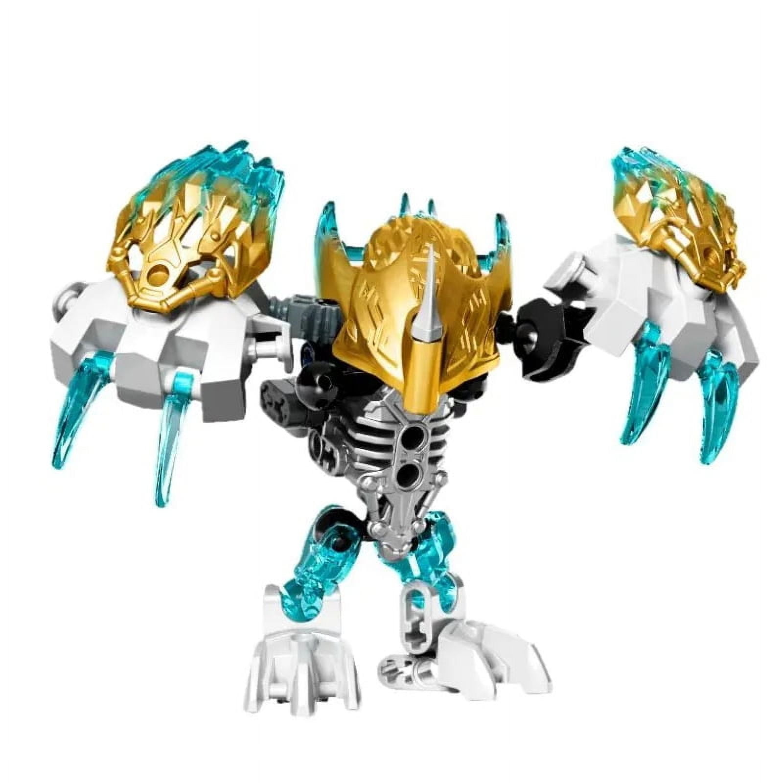 Bionicle Series Golden Mask Master Skull Warrior Building Blocks Hero ...