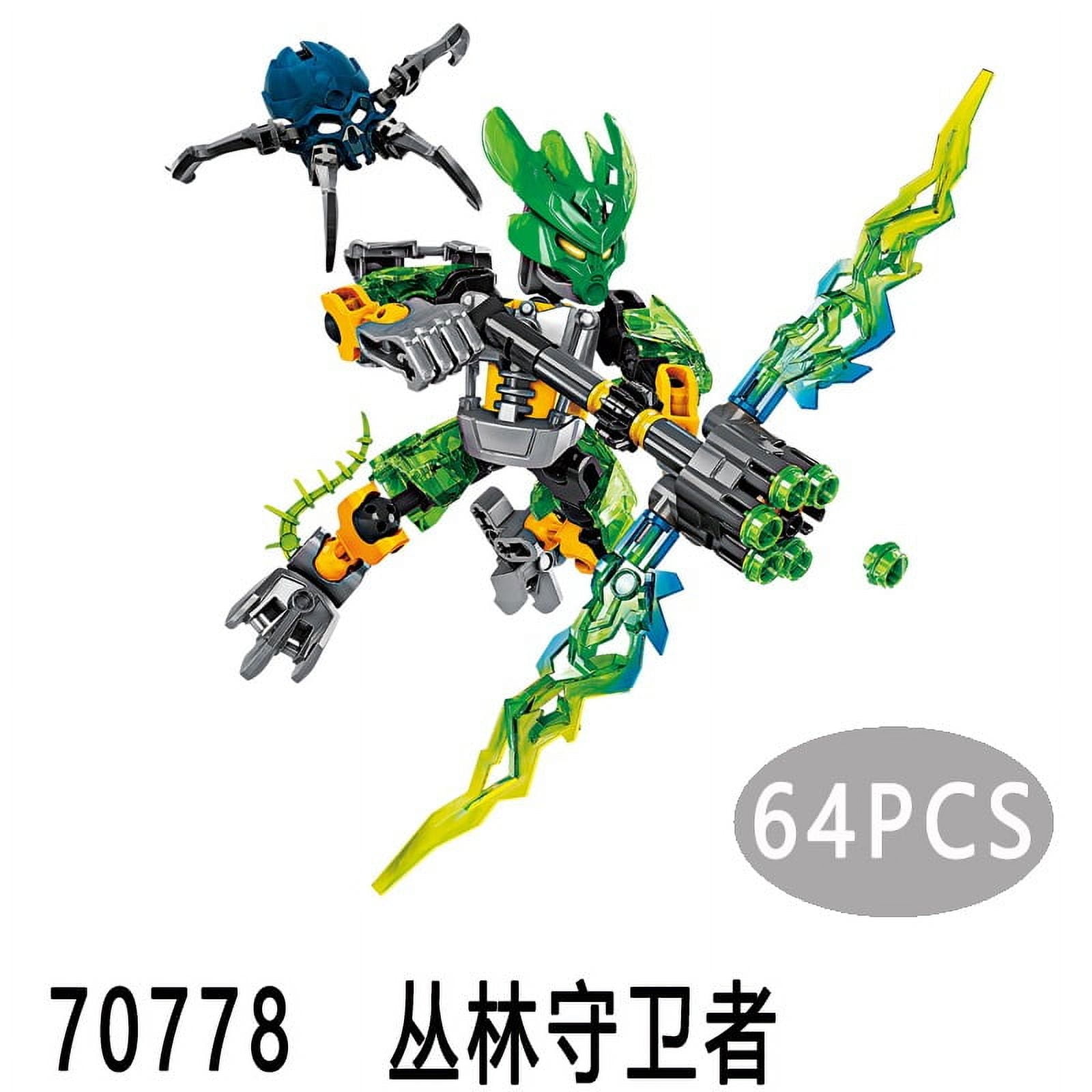 Bionicle Series Golden Mask Master Skull Warrior Building Blocks Hero ...