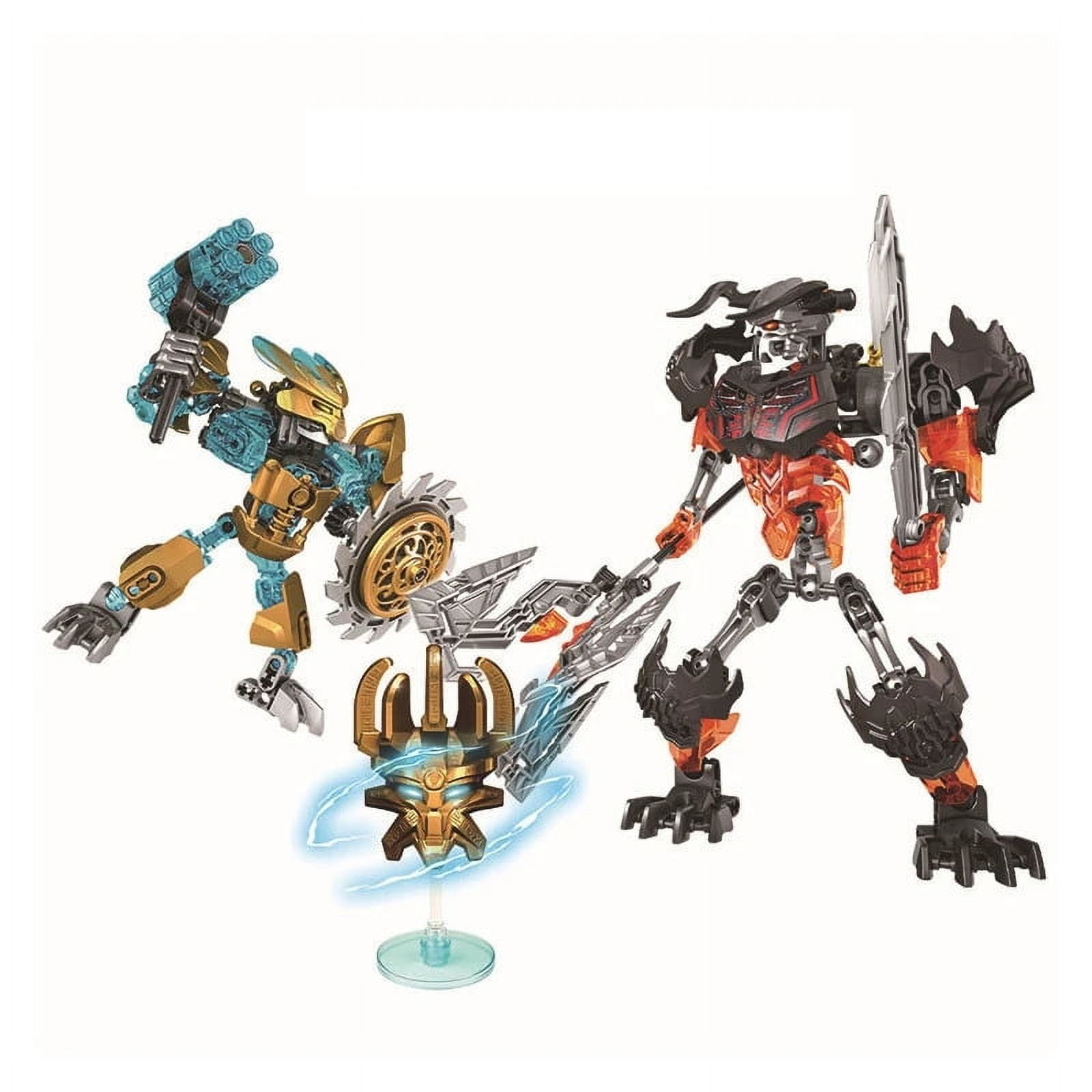 Bionicle Series Golden Mask Master Skull Warrior Building Blocks Hero ...