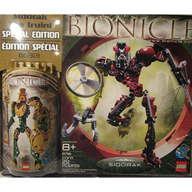 Bionicle: Sidorak/ Toa Iruini Special Edition Set - Walmart.com