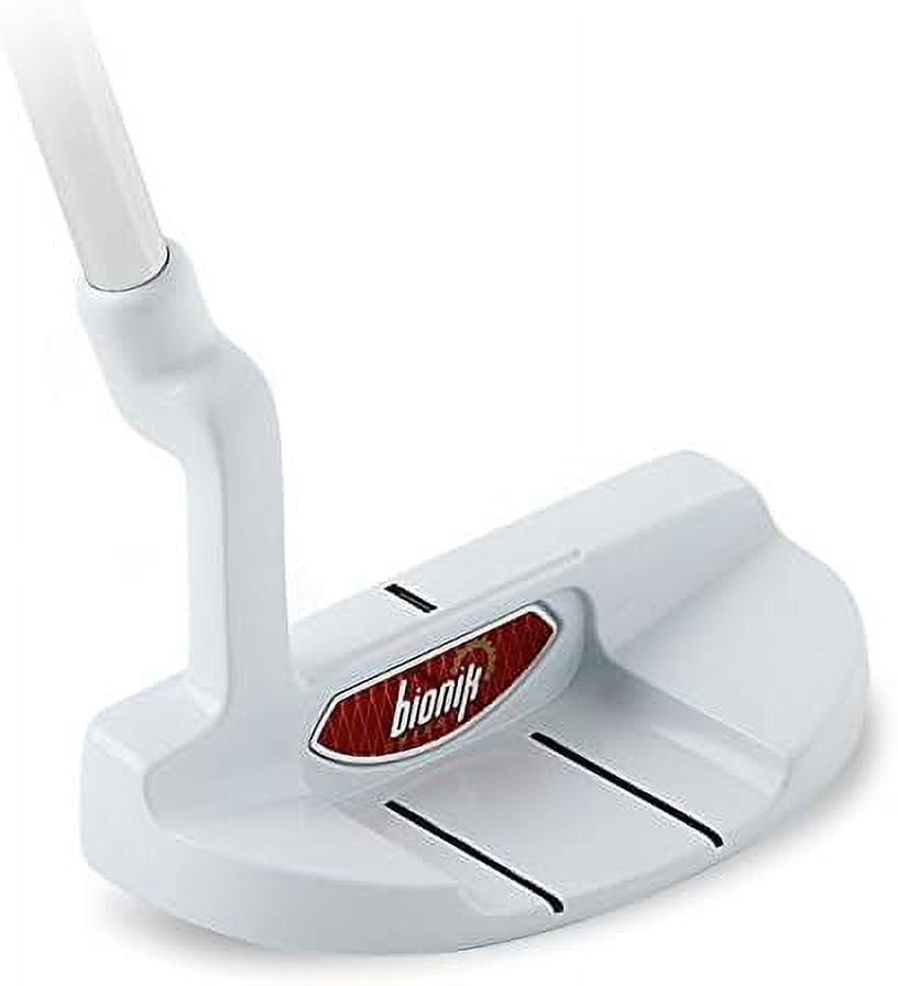 Bionik 105 Nano White Golf Putter Right Handed Semi Mallet Style with ...