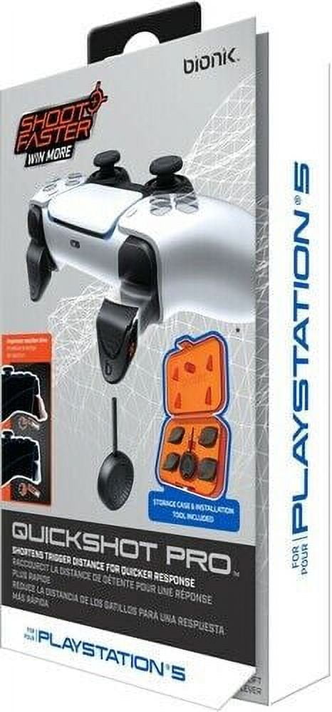 Bionik QuickShot Pro Fast Shooter Triggers, for PS5, White - Walmart.com