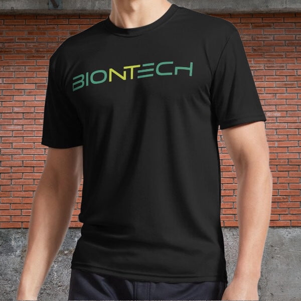 Biontech Logo Classic Active T-Shirt Logo Men's T-Shirt Funny Size S to ...