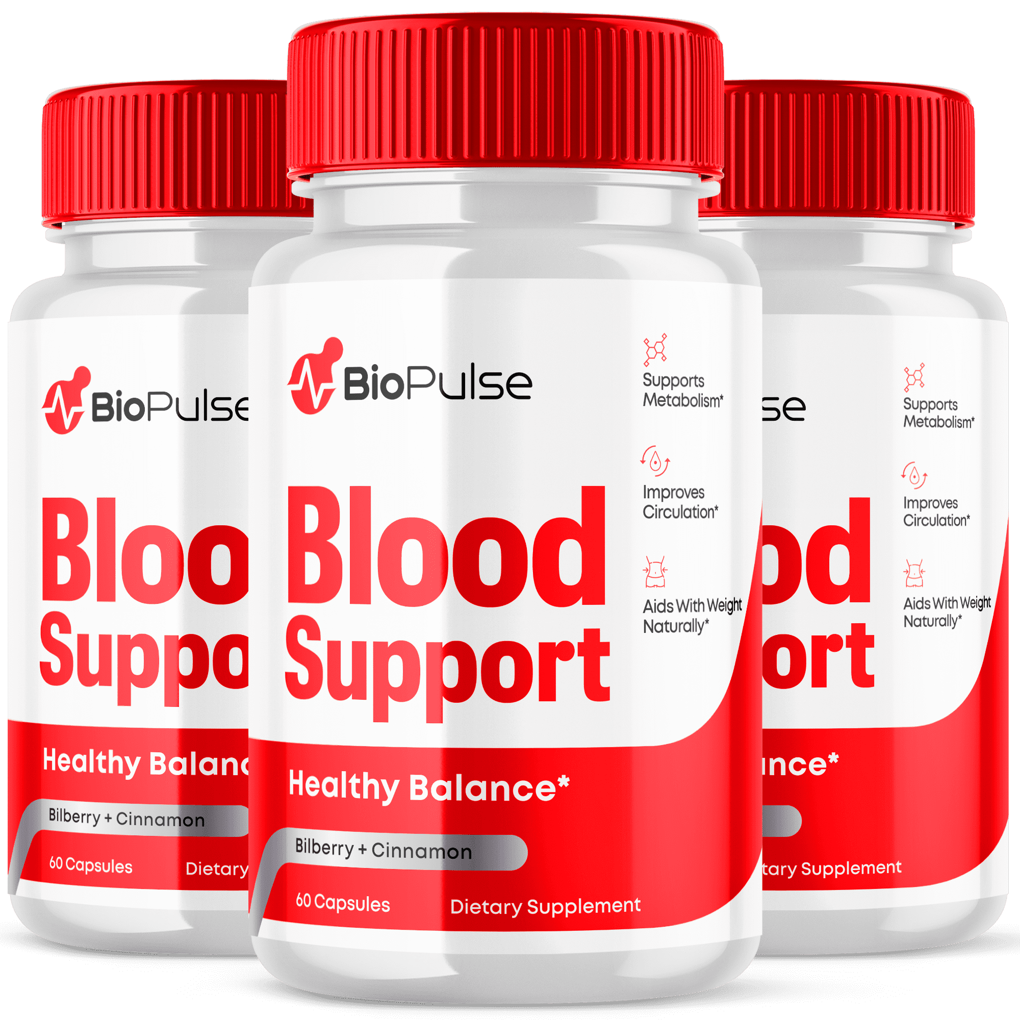 Biopulse Blood Support Pills Advanced Formula Health and Wellness ...