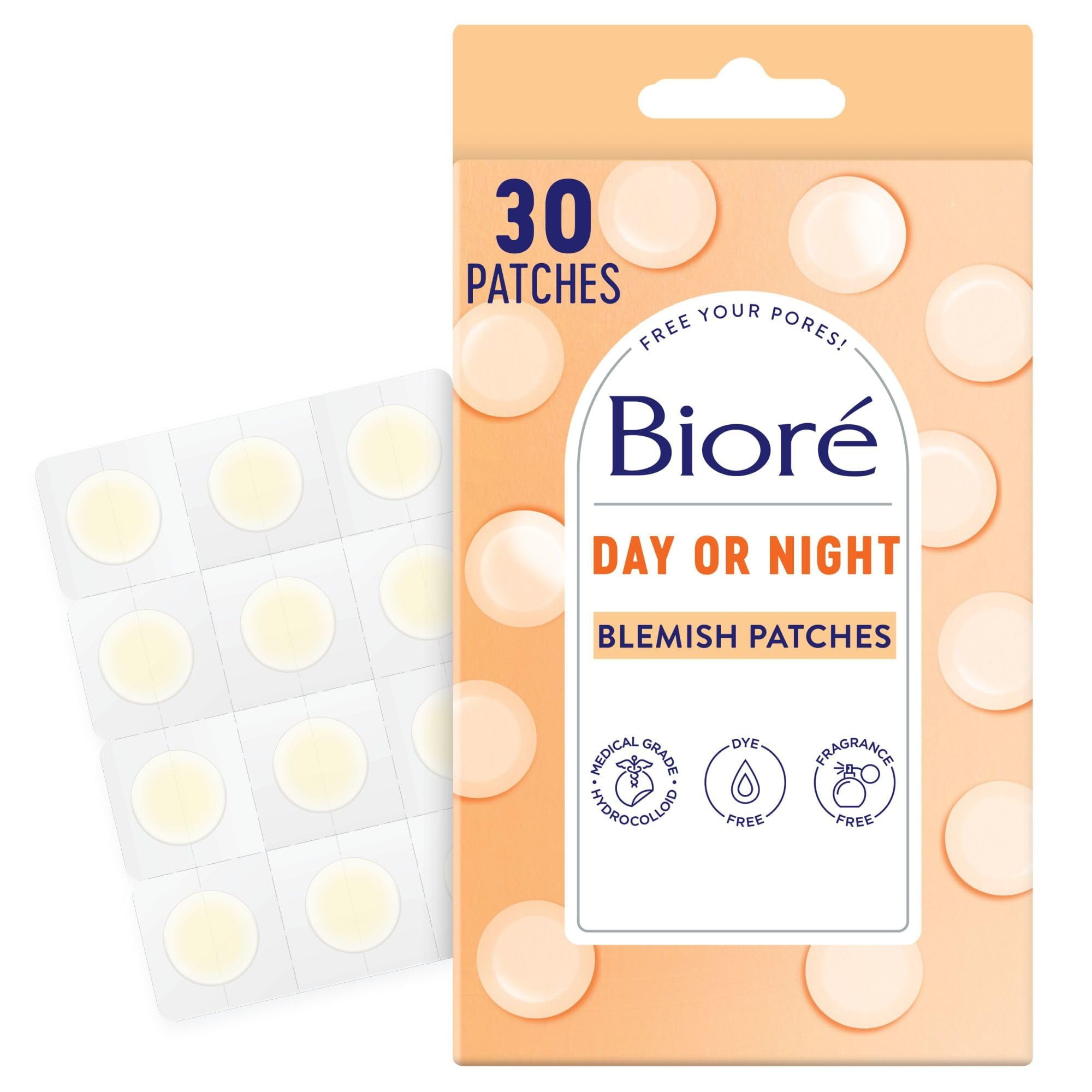 Biore Pimple Patches, Cover & Conquer Blemish Patch, Medical Grade ...