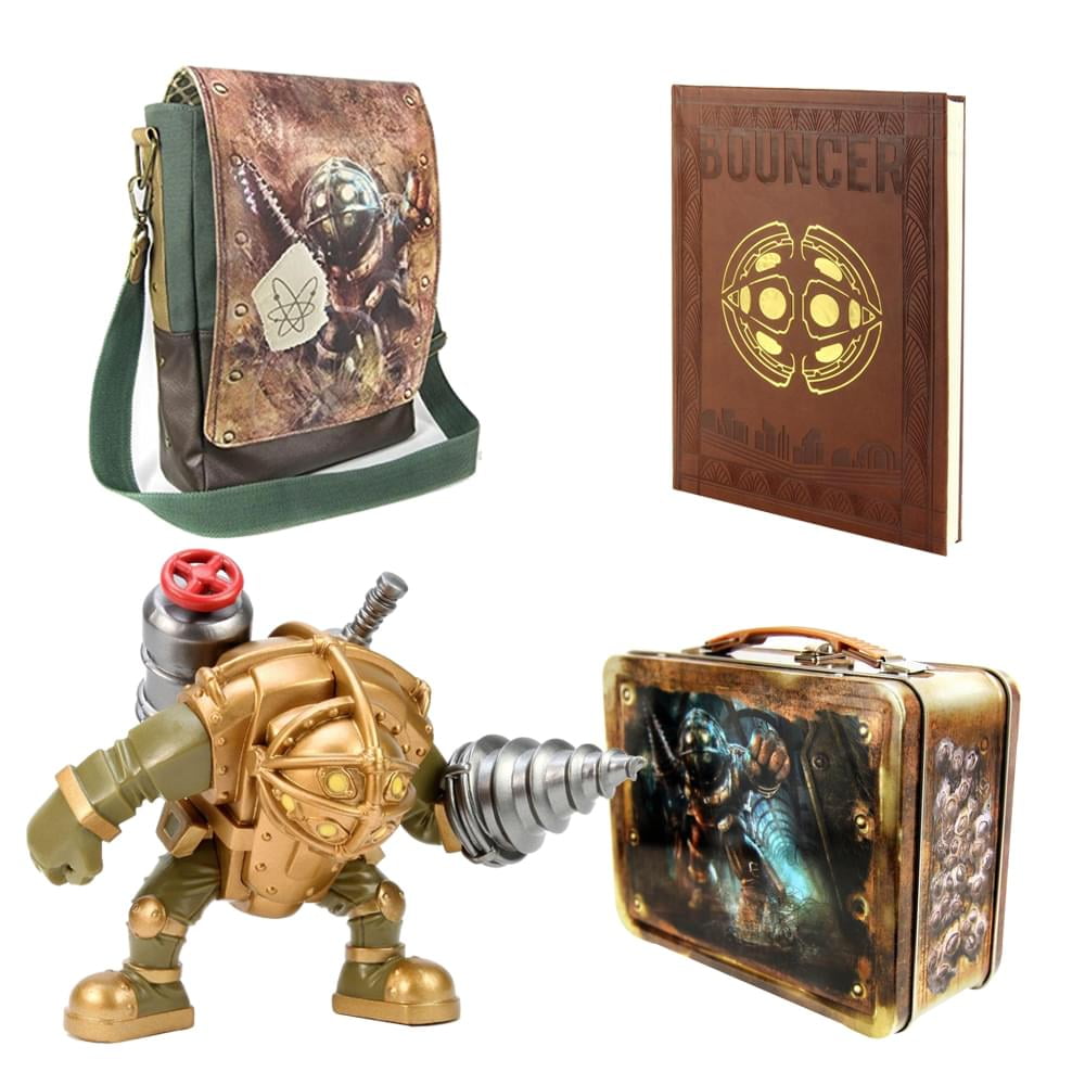 Bioshock Big Daddy Gift Set: Vinyl Figure, Journal, Lunch Box ...