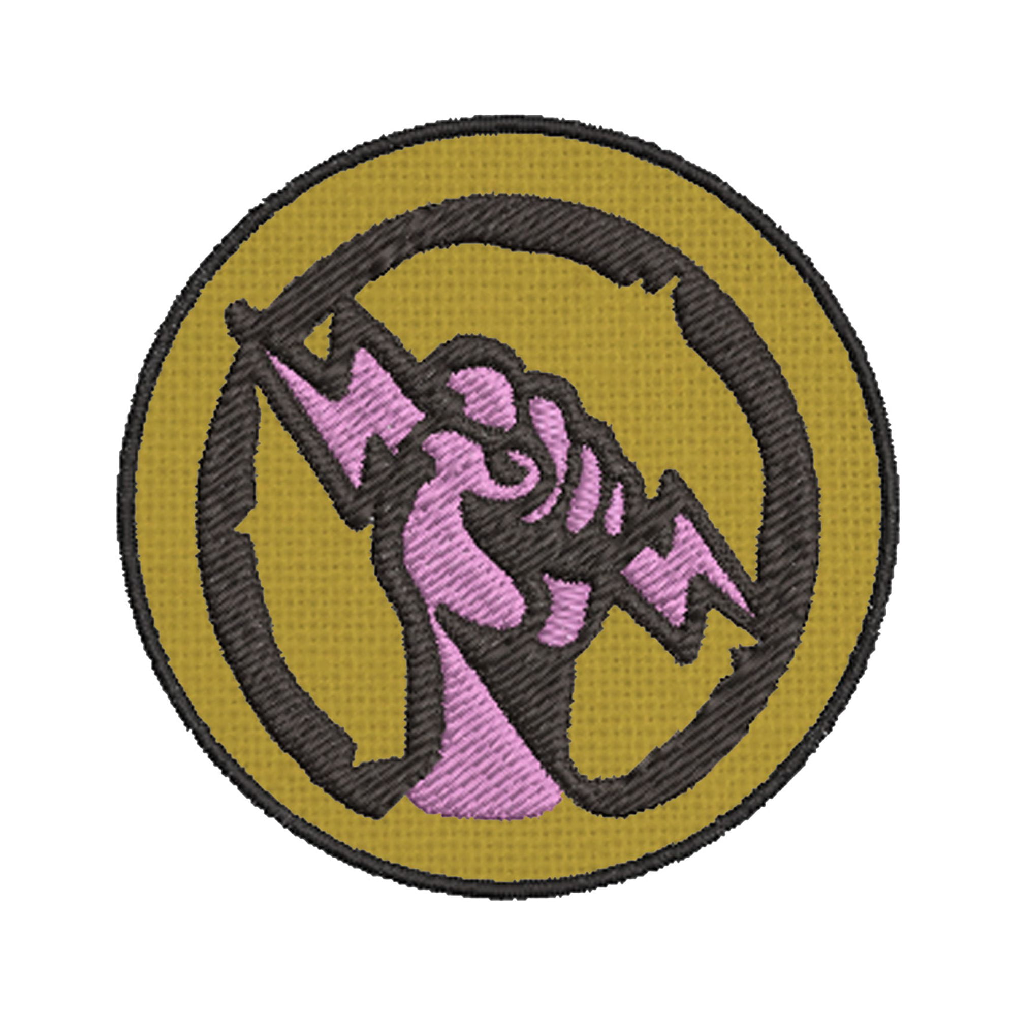 Bioshock Plasmids Shock Jockey Embroidered Patch Iron-On Applique ...